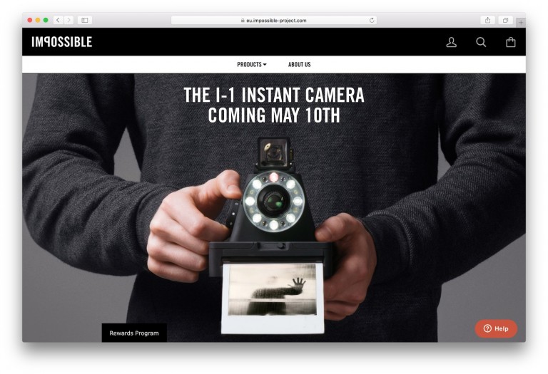 The I-1 Analog Instant Camera by The Impossible Project
