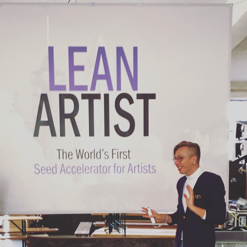 Mentor at Lean Artist - The World's First Seed Accelerator for Artists