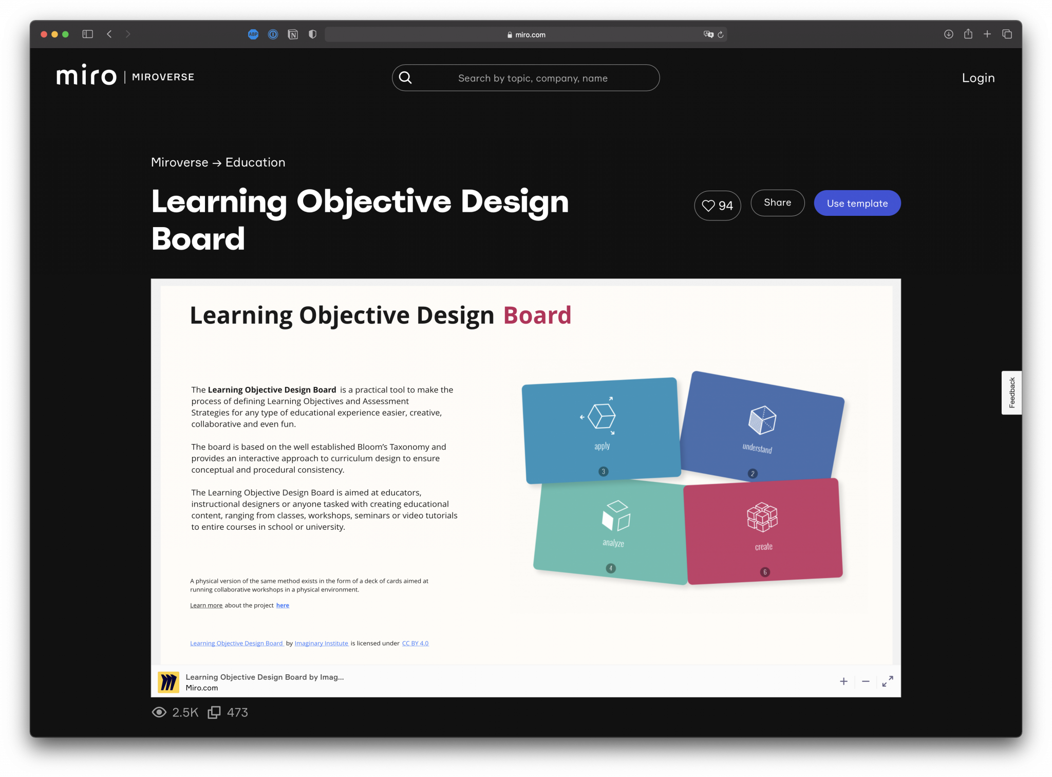 Learning Design Tools - MPRECKE